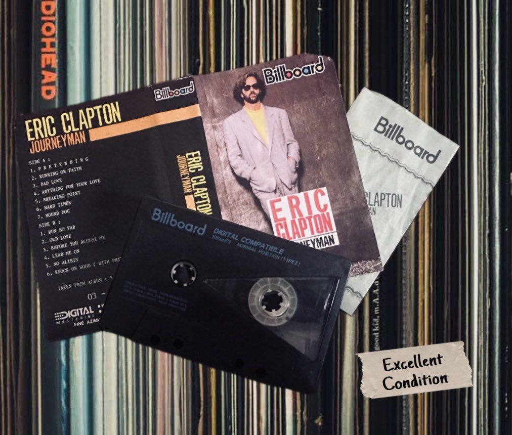 Eric Clapton Journey Man Cassette Tape Bootleg C3 Cassettes Vintage ...