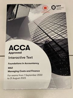 ACCA-FIA Textbook FA2, Hobbies & Toys, Books & Magazines, Textbooks on ...