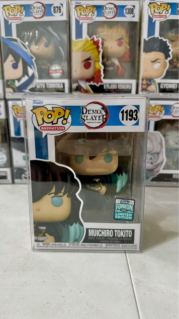Funko Pop Muichiro Tokito 1193 Funko Funkon 2022 Limited Edition ...
