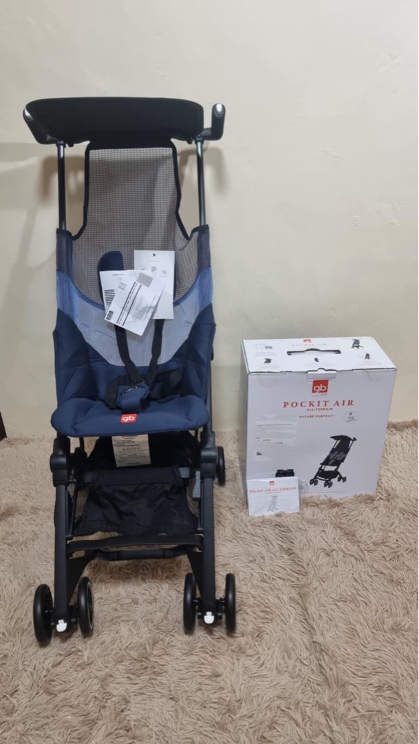 GB Pockit Air All Terrain Stroller, Babies & Kids, Going Out, Strollers ...
