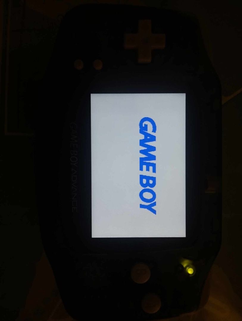 GBA Gameboy Advance with pre-installed IPS V3.0 display(comes with ...