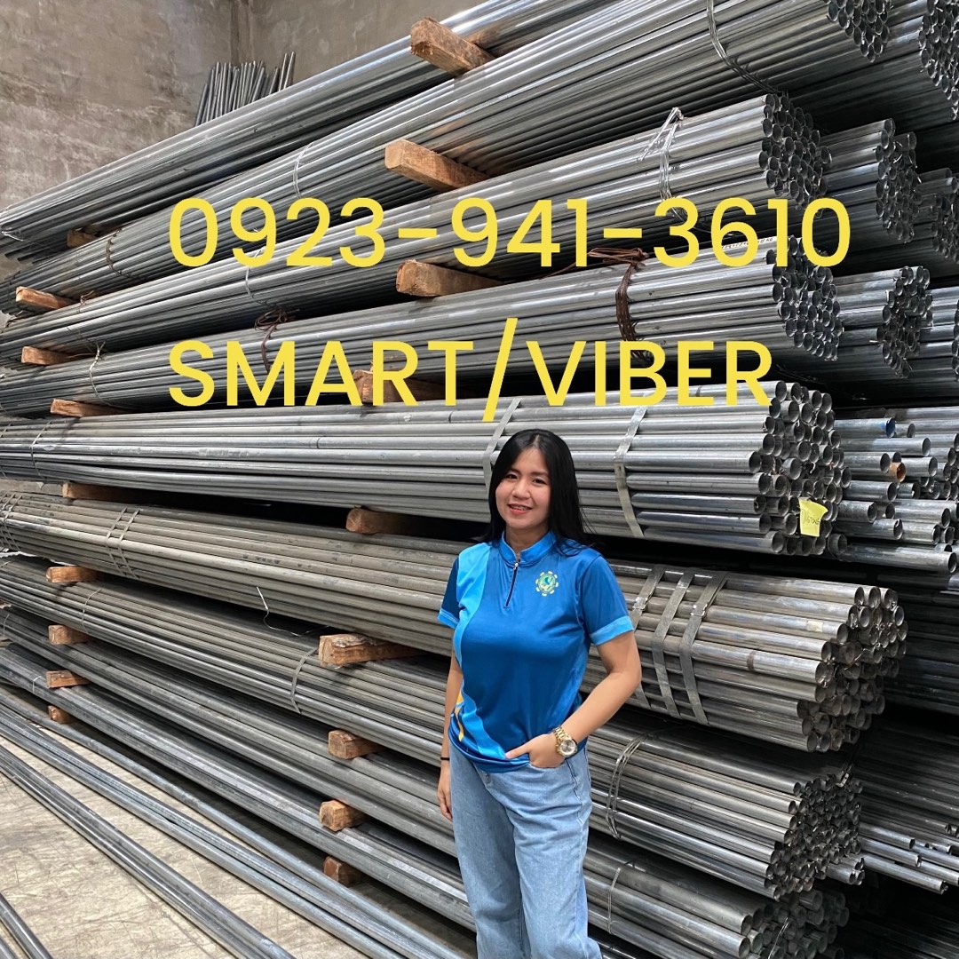 GI PIPE 1 1/2 6METERS, Commercial & Industrial, Construction & Building ...