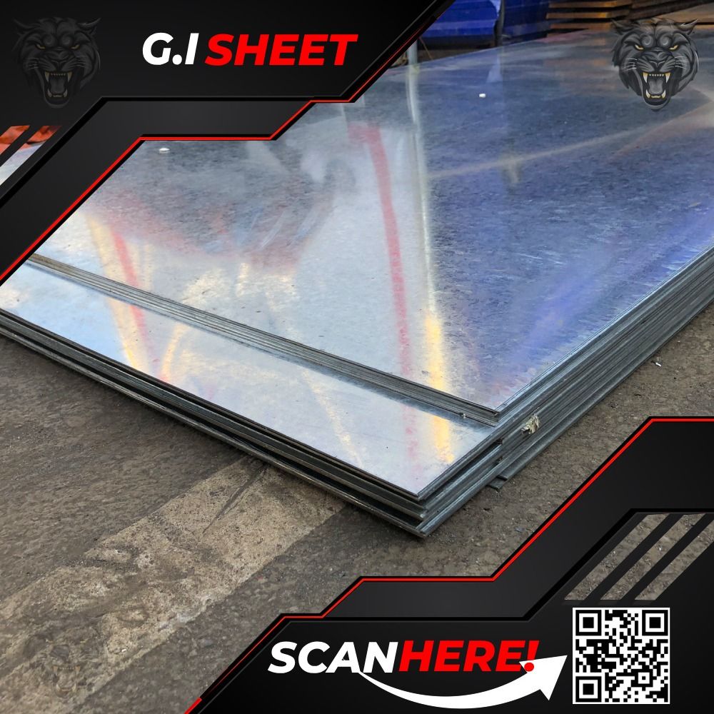 GI Plain Sheet 4x8 Ordinary 0.9 | GI Sheet | Base Plate | MS Plate | BI ...