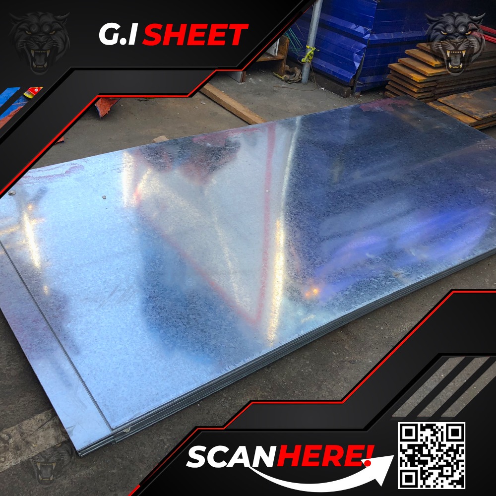 GI Plain Sheet 4x8 Ordinary 0.9 | GI Sheet | Base Plate | MS Plate | BI ...