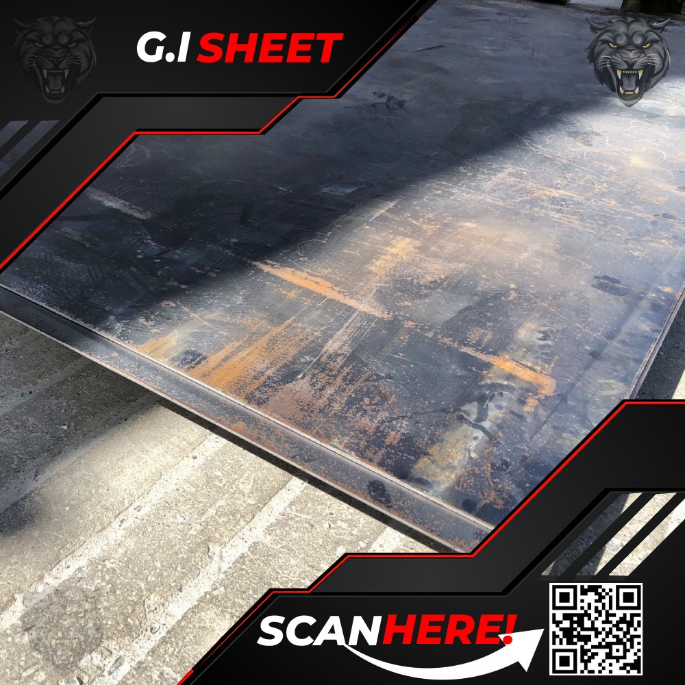 GI Plain Sheet 4x8 Ordinary 1 | GI Sheet | Base Plate | MS Plate | BI ...