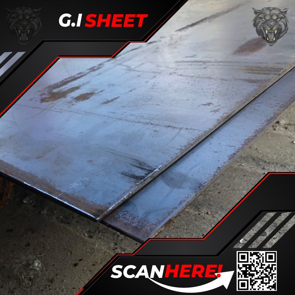 GI Plain Sheet 4x8 Standard 1 | GI Sheet | Base Plate | MS Plate | BI ...