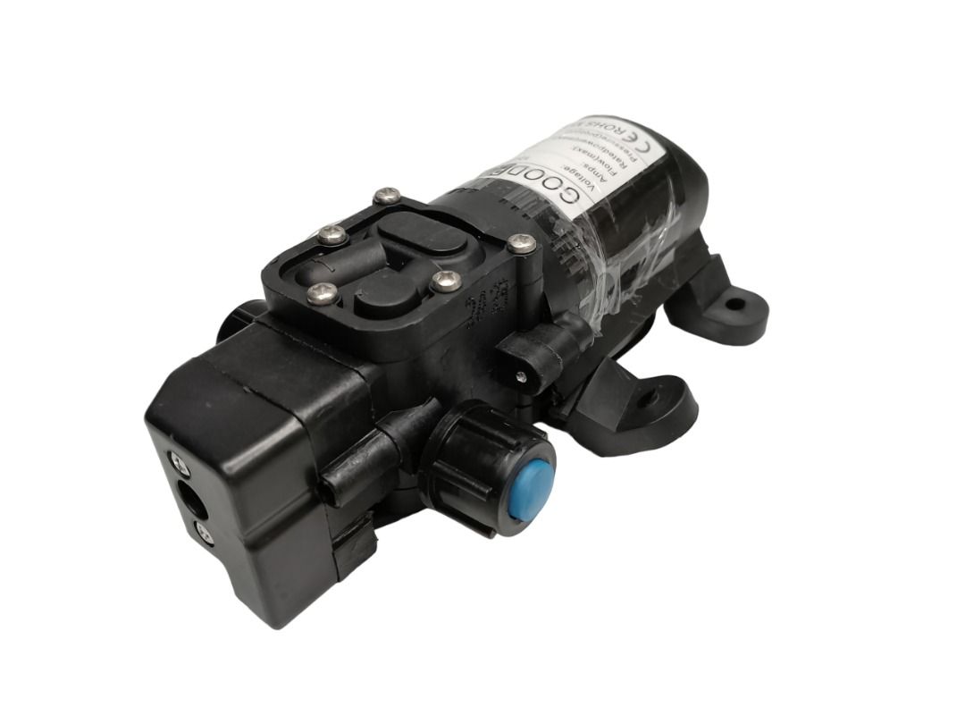 GOODPUMPS WATER PUMP 12V 6A 70W 130PSI 6-LITER, HIGH PRESSURE DIAPHRAGM ...