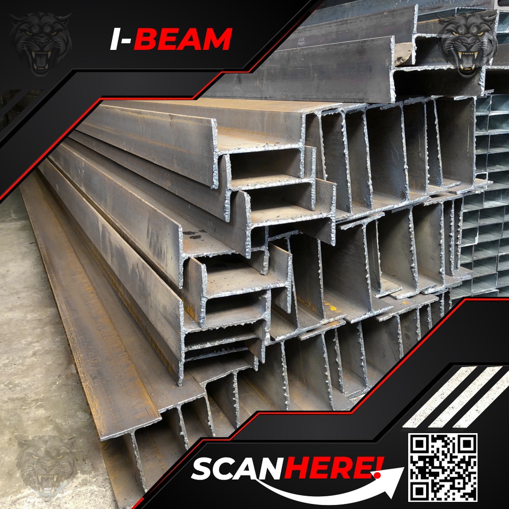 I BEAM, WIDE FLANGE,I Beam W16 x 28 x 6m, Ibeam, Angle Bar, Cyclone ...