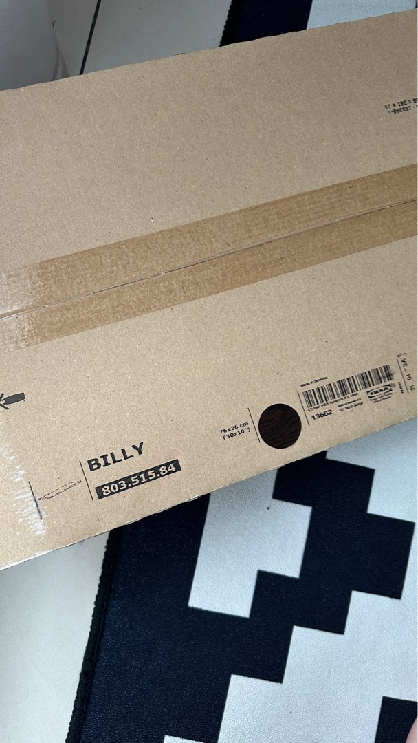 Ikea Billy Rack, Furniture & Home Living, Furniture, Shelves, Cabinets ...