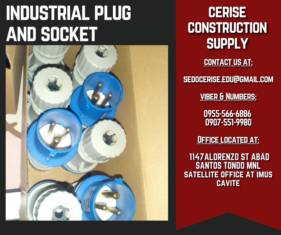 INDUSTRIAL PLUG AND SOCKET, Commercial & Industrial, Construction ...