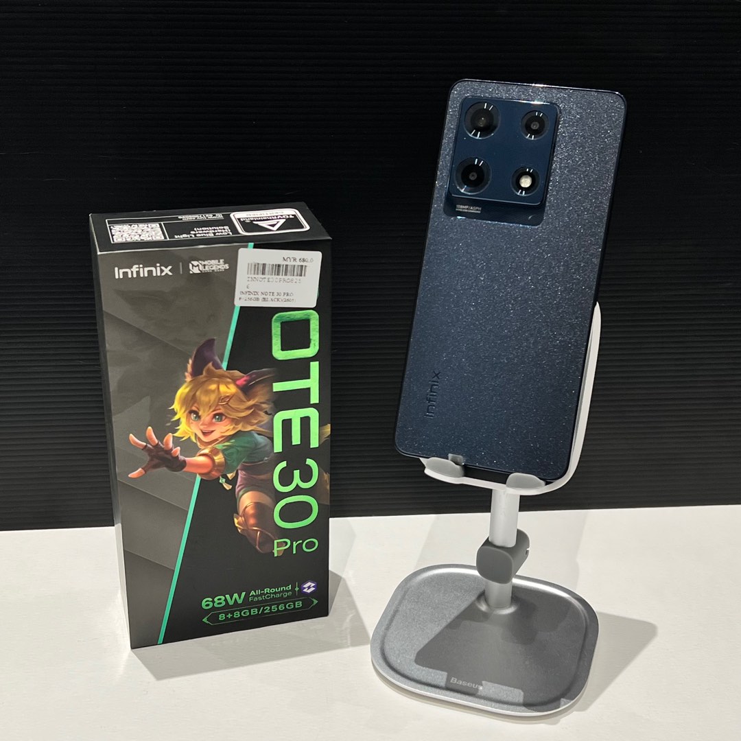 Infinix Note 30 Pro Magic Black 256GB, Mobile Phones & Gadgets, Mobile ...
