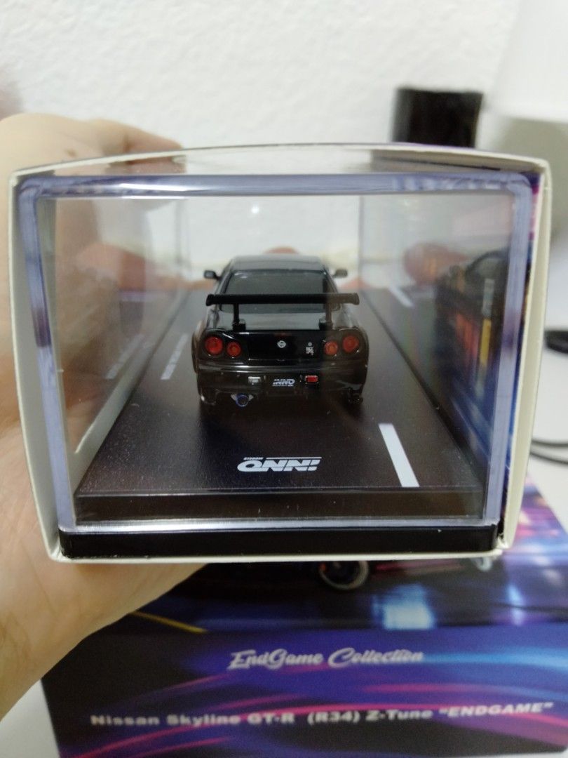 INNO64 Nissan Skyline GT-R R34 Z-Tune "Endgame" (Chase Car), Hobbies ...