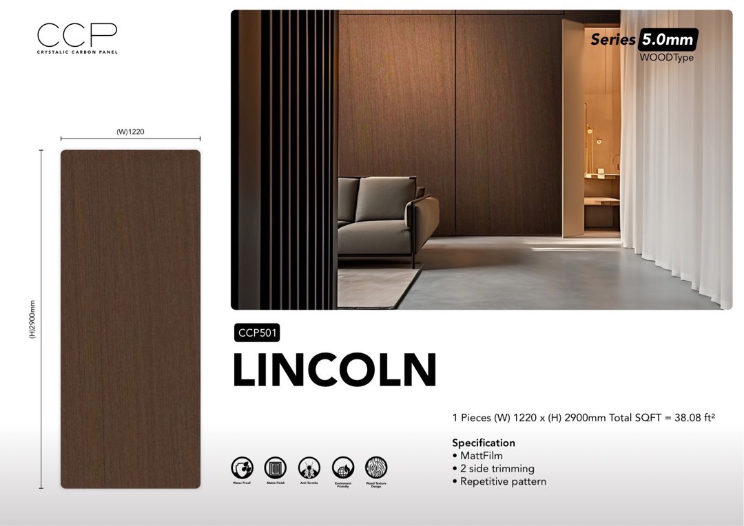 Ipoh wall deco pls call Jack Teoh 012-5397771.5mm CCP Flat wood ...