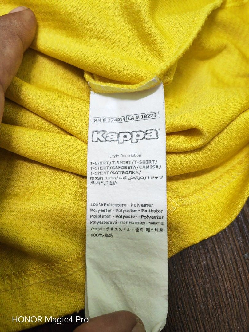 JERSEY KAPPA SIDETAPE, Men's Fashion, Activewear on Carousell