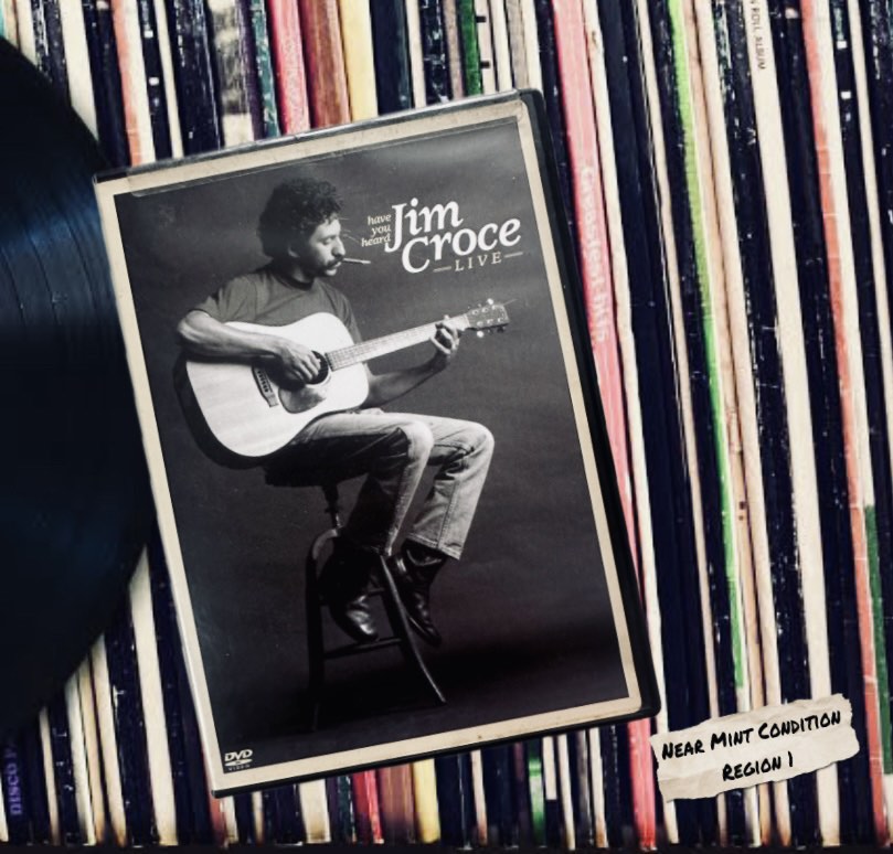 Jim Croce Live DVD original DVDs Jim Croce DVD, Hobbies & Toys, Music ...