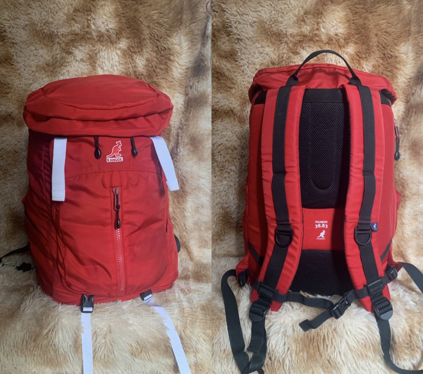 Kangol 35 Liters Backpack (Authentic), Men's Fashion, Bags, Backpacks ...
