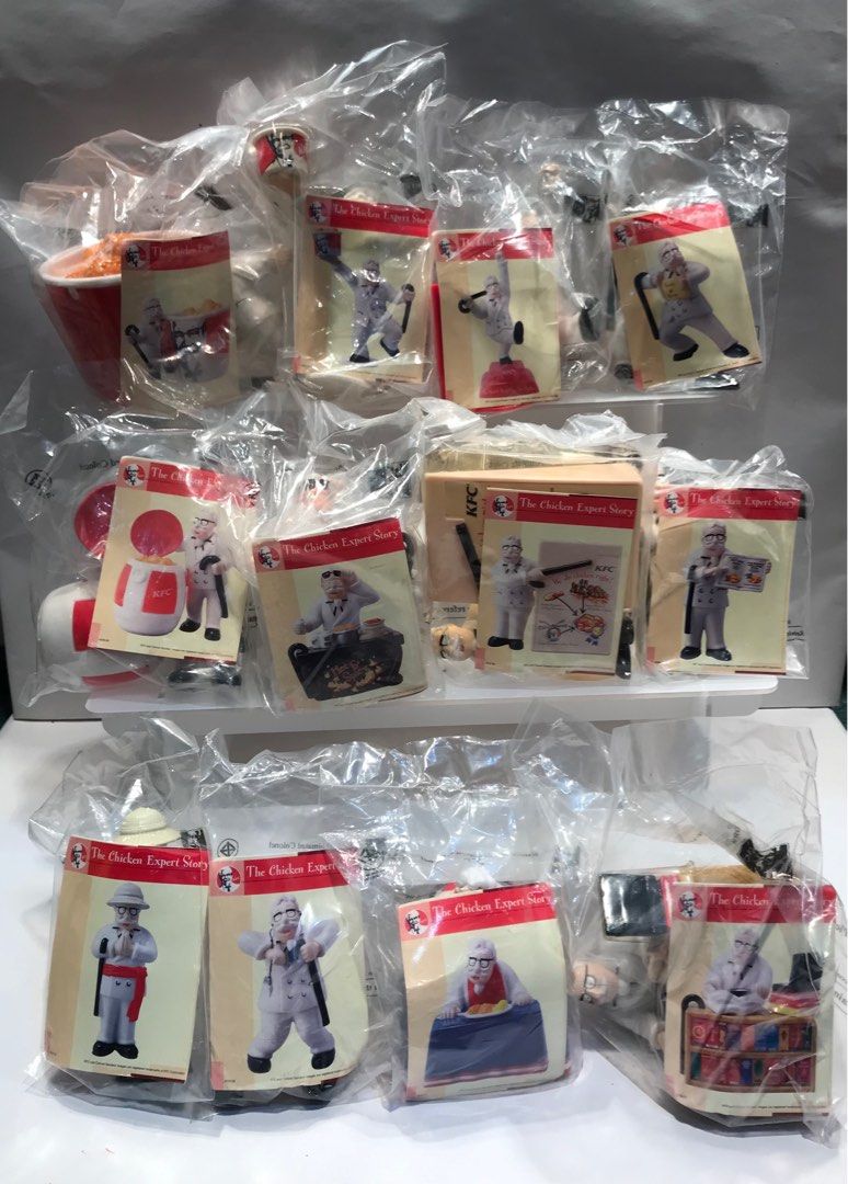 KFC Vintage Chicken Expert Story Colonel Sanders, Hobbies & Toys, Toys ...