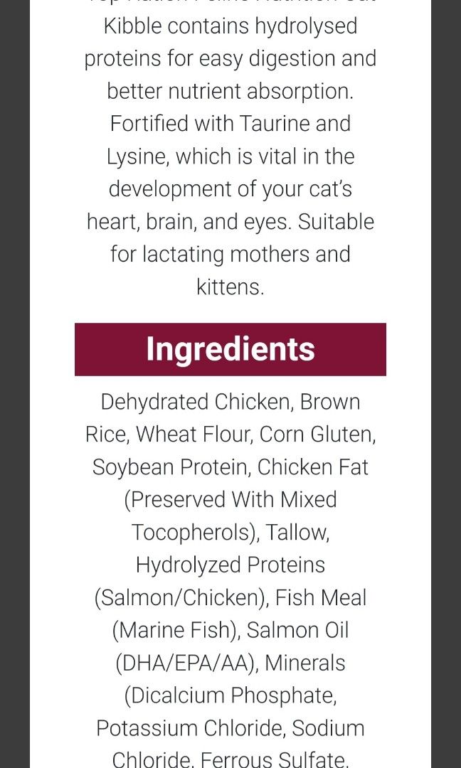 Kibble with Catnip, Pet Supplies, Pet Food on Carousell