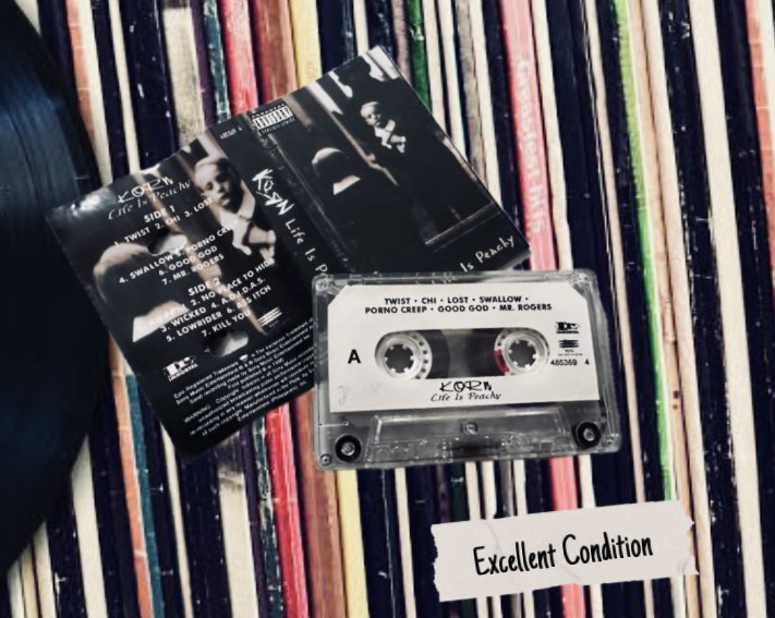 Korn Life is Peachy Cassette Tape Original Cassettes Vintage Cassette ...