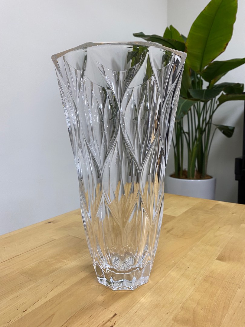 Lenox crystal vase (made in Germany), Furniture & Home Living, Home ...