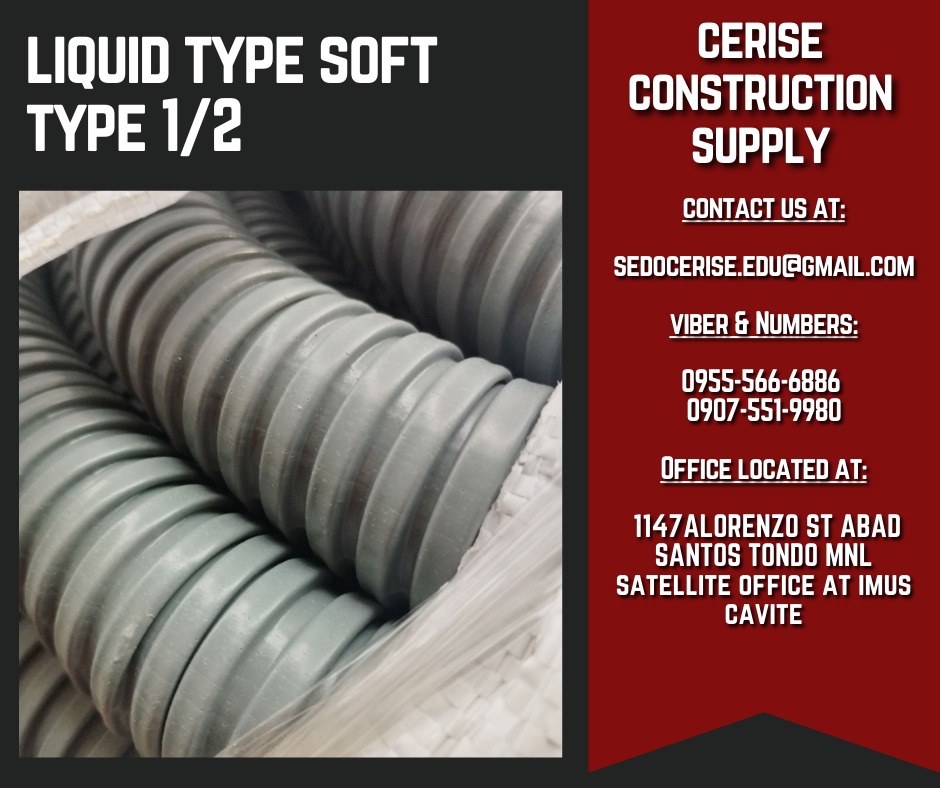 LIQUID TYPE SOFT TYPE 1/2, Commercial & Industrial, Construction ...