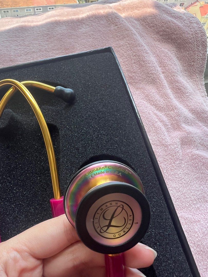 Littmann Classic III Stethoscope - Raspberry Rainbow, Health ...