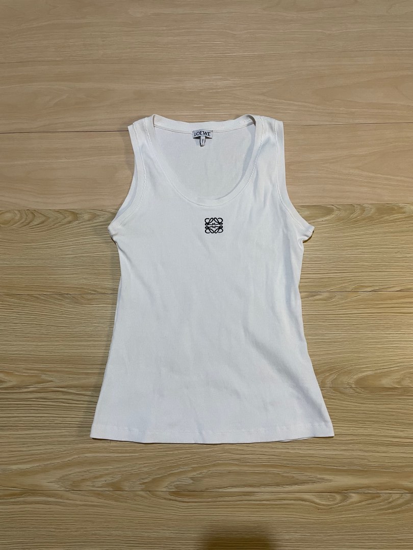Loewe Anagram Tank Top, Women's Fashion, Tops, Shirts on Carousell
