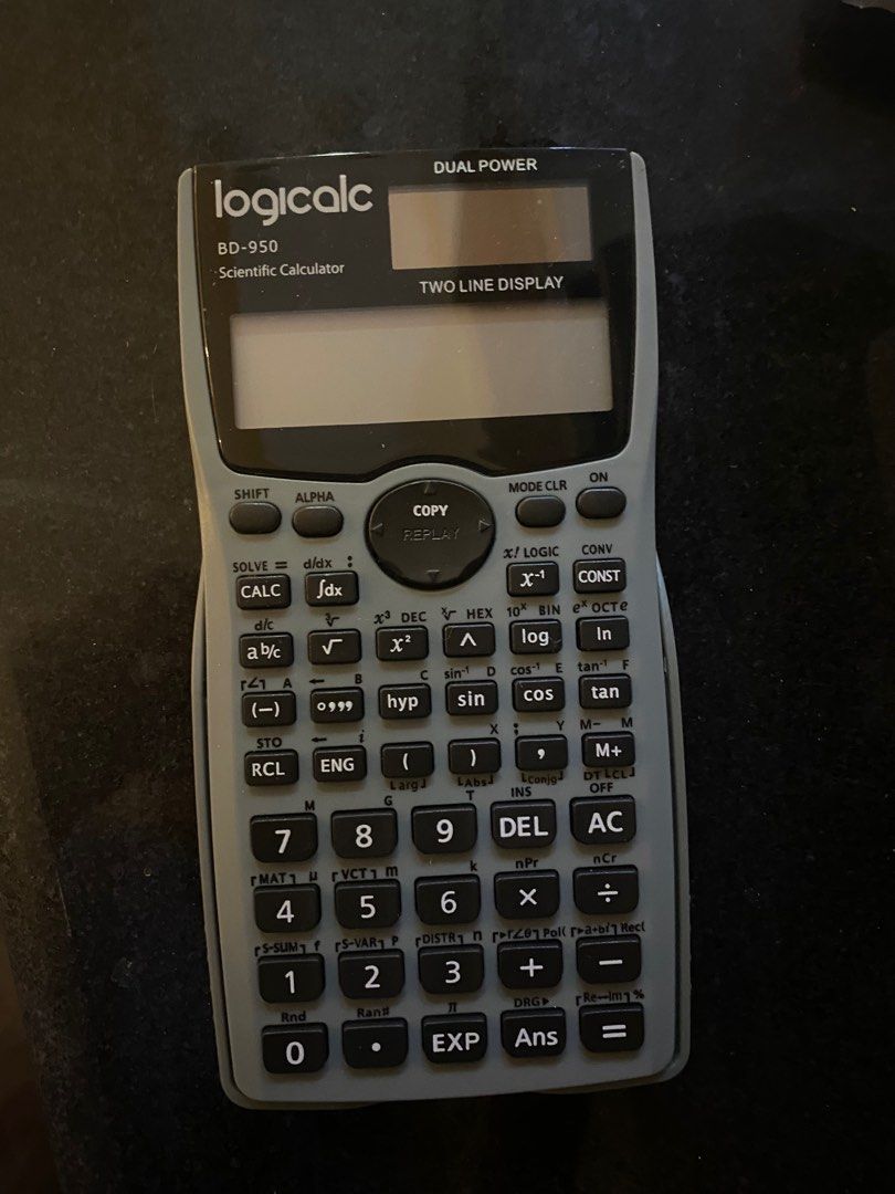 Logicalc BD-950 Scientific Calculator, Hobbies & Toys, Stationary ...