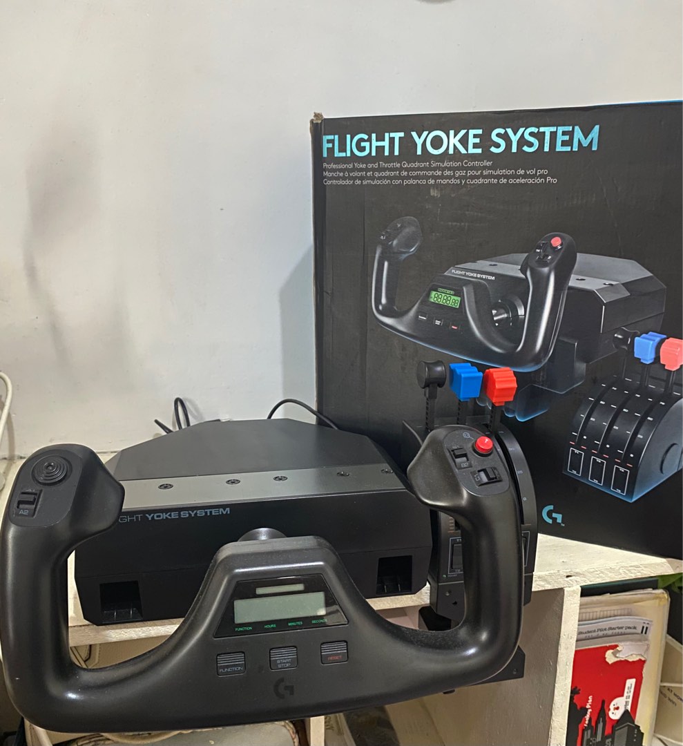 Logitech flight Yoke System, Video Gaming, Video Game Consoles, Others ...