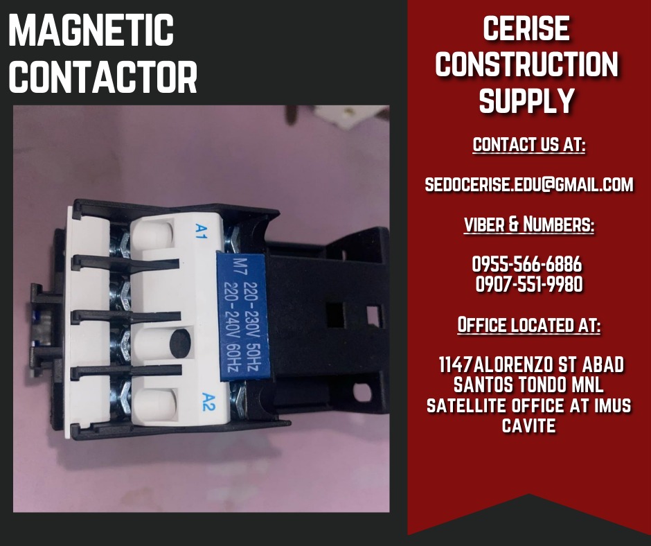 MAGNETIC CONTACTOR, Commercial & Industrial, Construction & Building ...