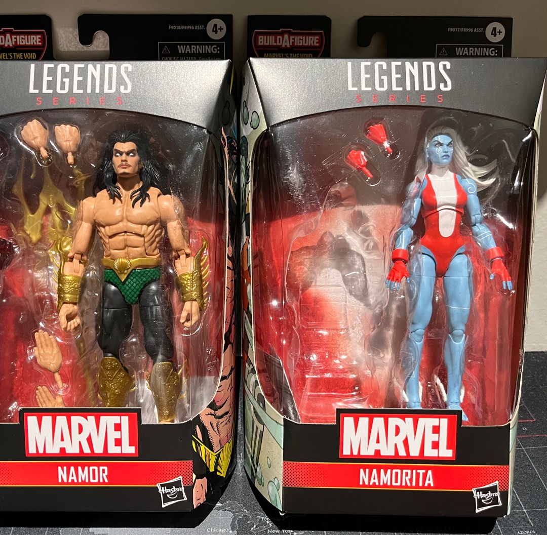 Marvel Legends Void wave Namor and Namorita, Hobbies & Toys, Toys ...