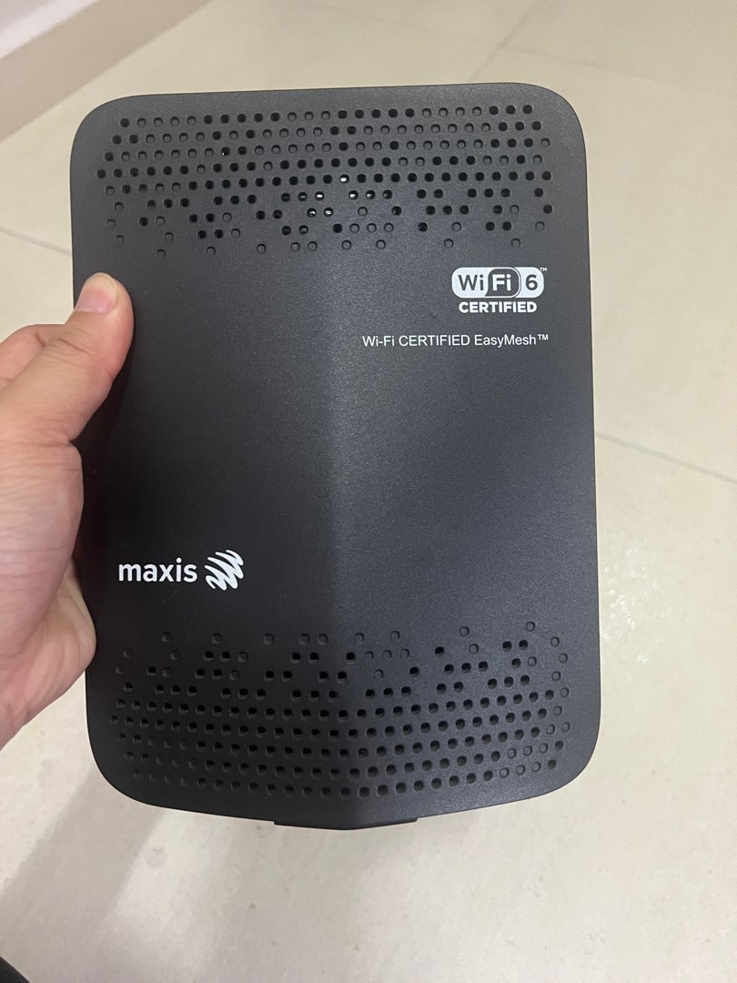 Maxis WiFi 6 Mesh Router, Computers & Tech, Parts & Accessories ...