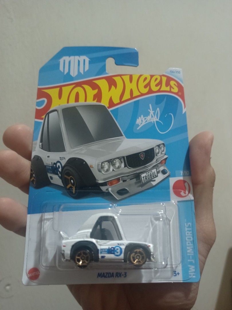 Mazda RX3 Tooned Hotwheels, Hobbies & Toys, Toys & Games on Carousell