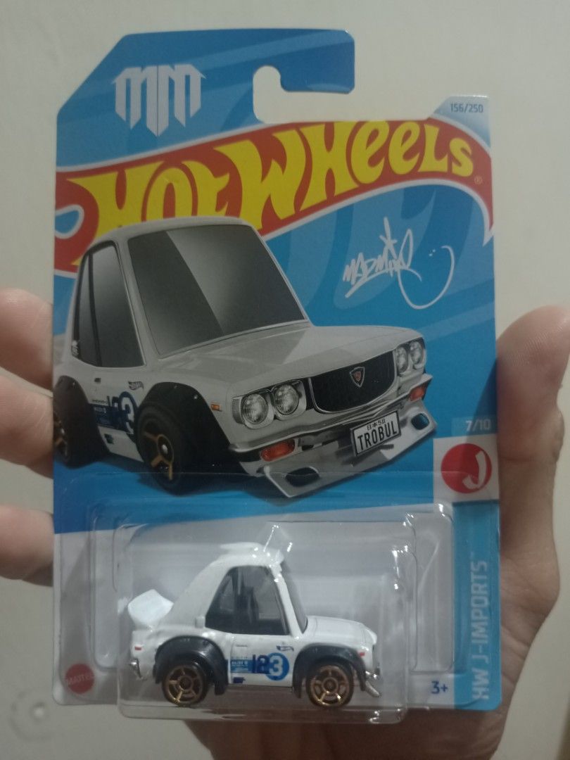 Mazda RX3 Tooned Hotwheels, Hobbies & Toys, Toys & Games on Carousell