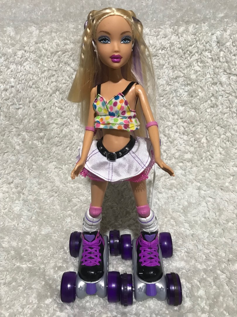 My Scene Barbie Roller Girls Kennedy Doll (No Remote R/C) 2007 Mattel ...