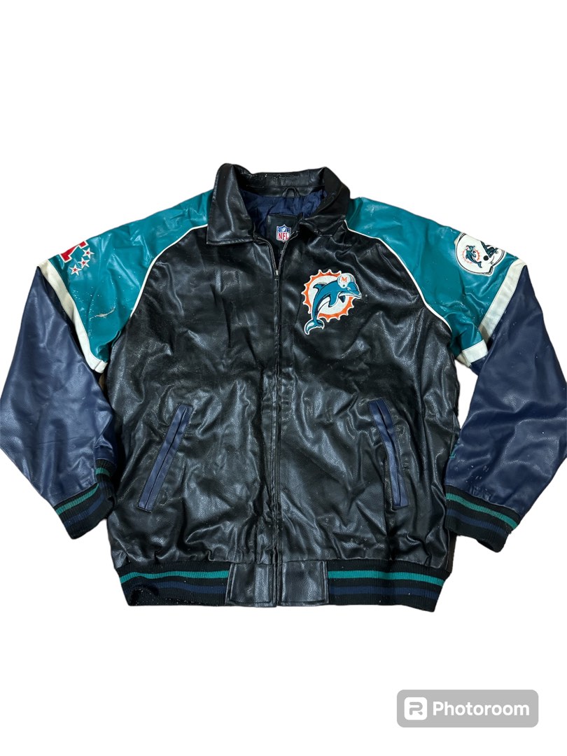 NFL DOLPHINS OFFICIAL VARSITY JACKET, Men's Fashion, Coats, Jackets and ...