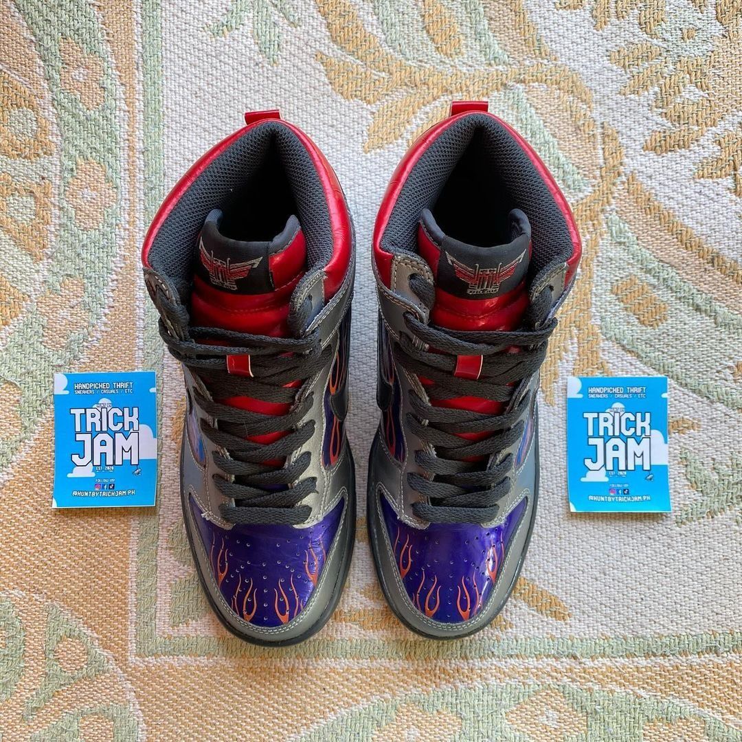 NIKE DUNK HIGH TRANSFORMERS OPTIMUS PRIME, Men's Fashion, Footwear ...