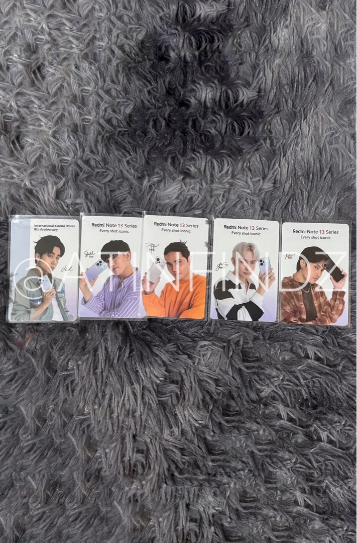 Official SB19 Photocard from Xiaomi Redmi Note 13 Series, Hobbies ...