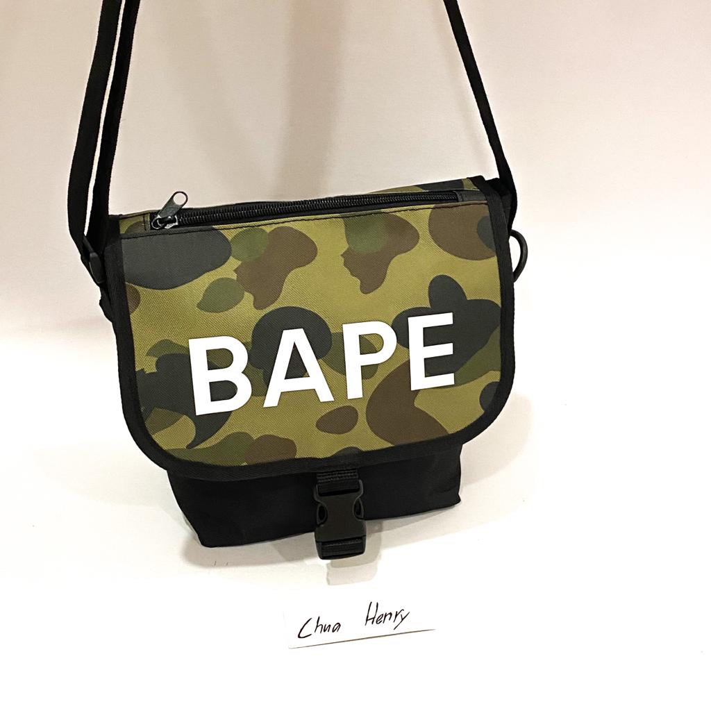 Original Bape Magazine Camo Sling Bag, Men's Fashion, Bags, Sling Bags ...
