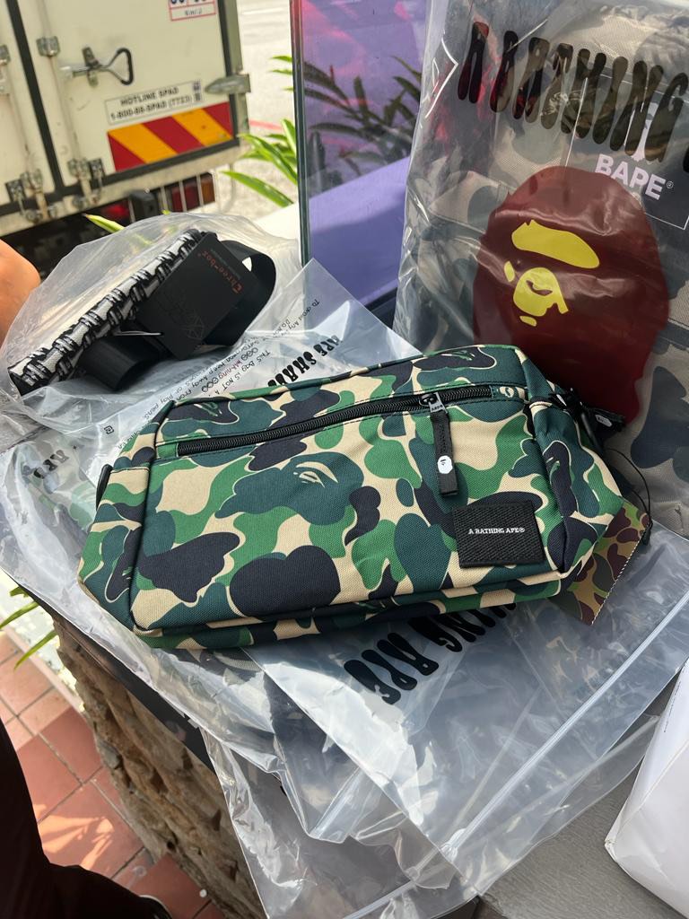 Original Bape Magazine Camo Sling Bag, Men's Fashion, Bags, Sling Bags ...
