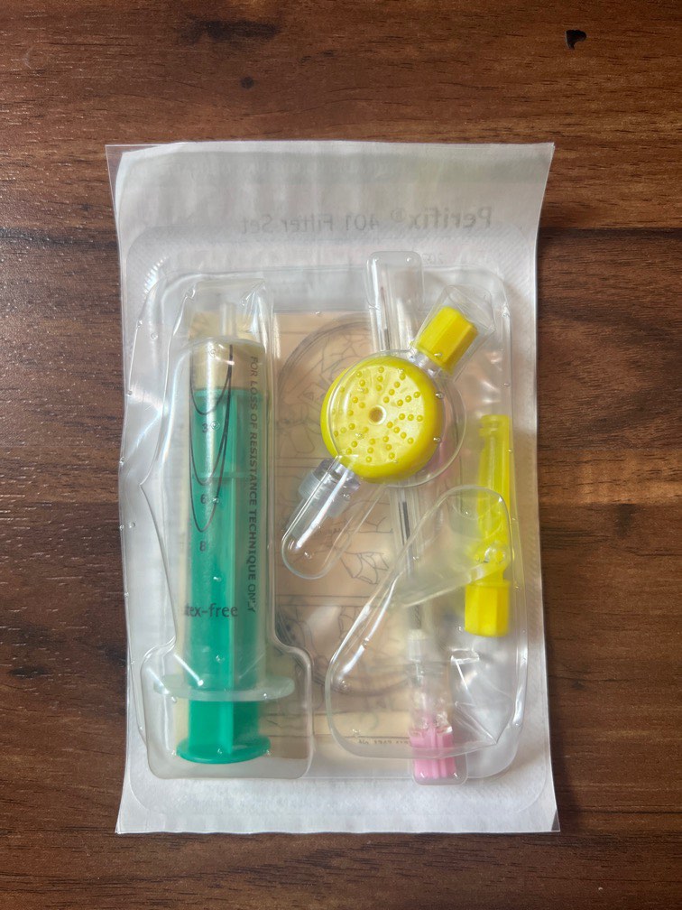 Perifix 401 Epidural Set, Health & Nutrition, Medical Supplies & Tools ...