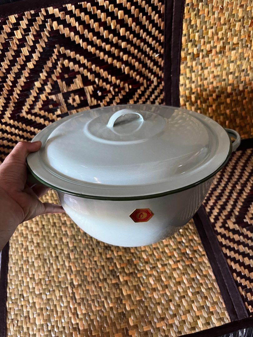 periuk enamel ayan viral, periuk ikan singgang, periuk classic ...