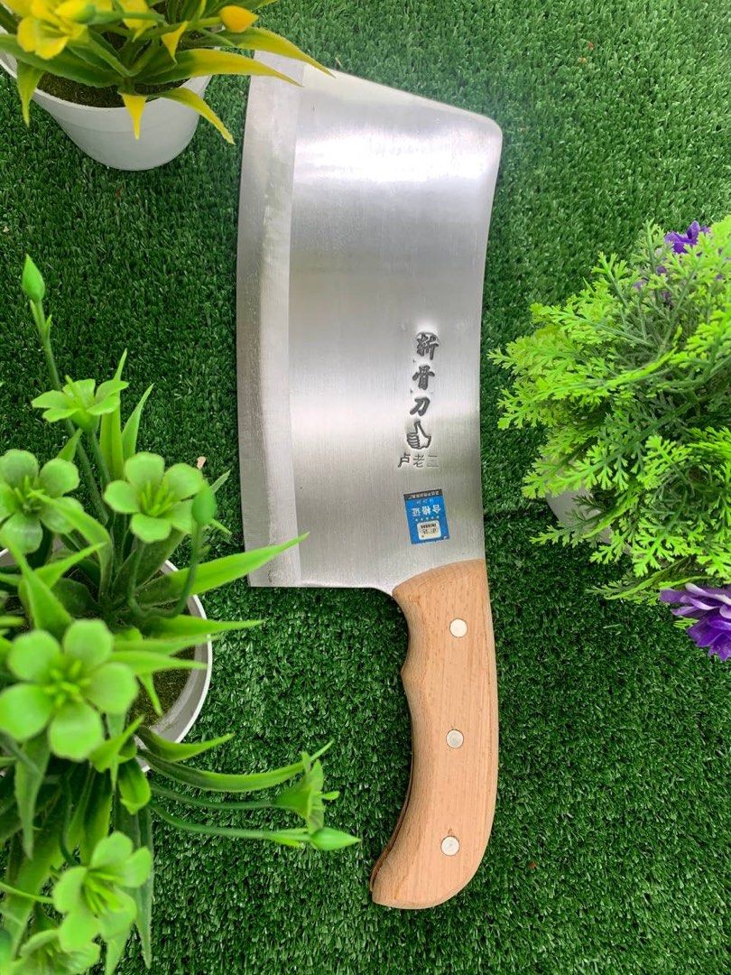 pisau potong sayur, tulang, daging, ayam, Furniture & Home Living ...