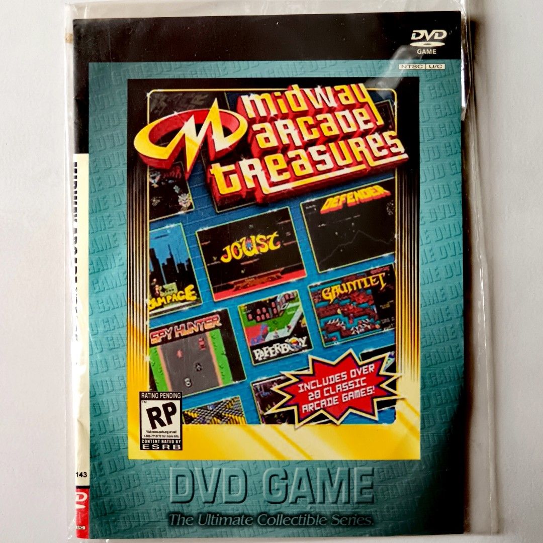 PLAYSTATION 2 DVD GAMES Midway Arcade Treasures, Video Gaming, Video ...