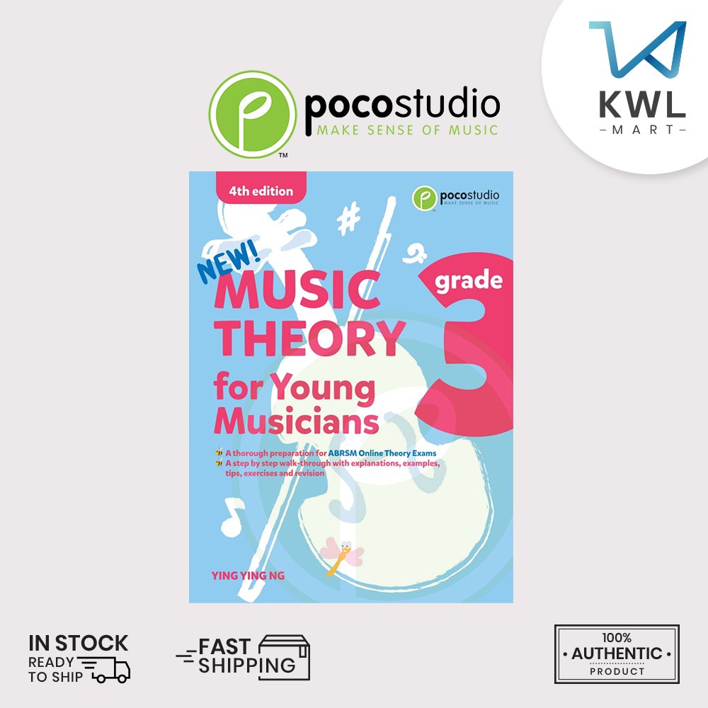 Poco Music Theory for Young Musicians, Grade 3, Hobbies & Toys, Music ...