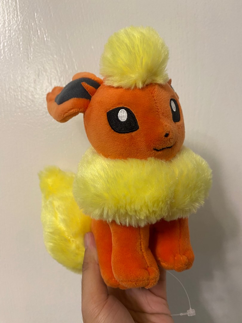 Pokemon Center Flareon Plush, Hobbies & Toys, Toys & Games on Carousell