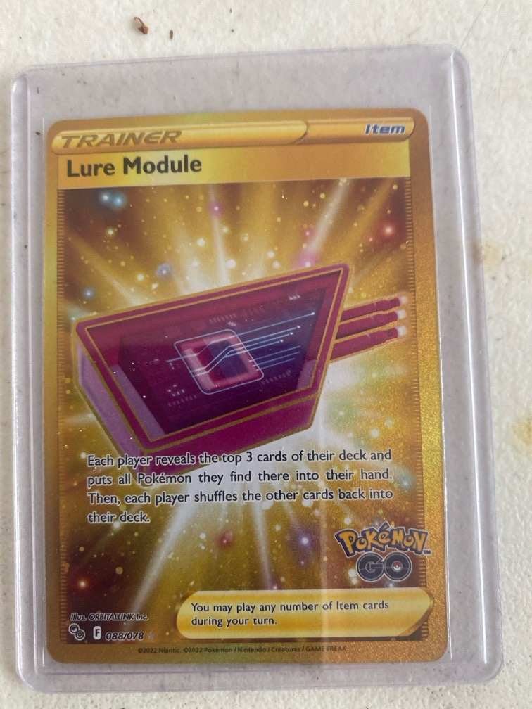 Pokemon lure module 088/078, Hobbies & Toys, Toys & Games on Carousell