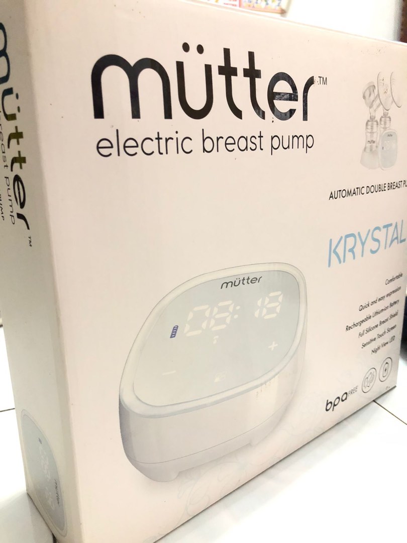 Pompa Asi Mutter Krystal Breastpump, Bayi & Anak, Perawatan & Makanan ...