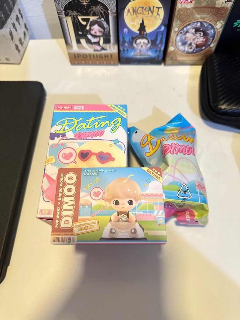 POP MART DIMOO DATING BUMPER CAR, Toys & Collectibles, Mainan di Carousell