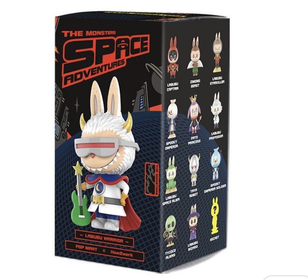 POP MART LABUBU The Monsters Space Adventures Series - Labubu Warrior ...
